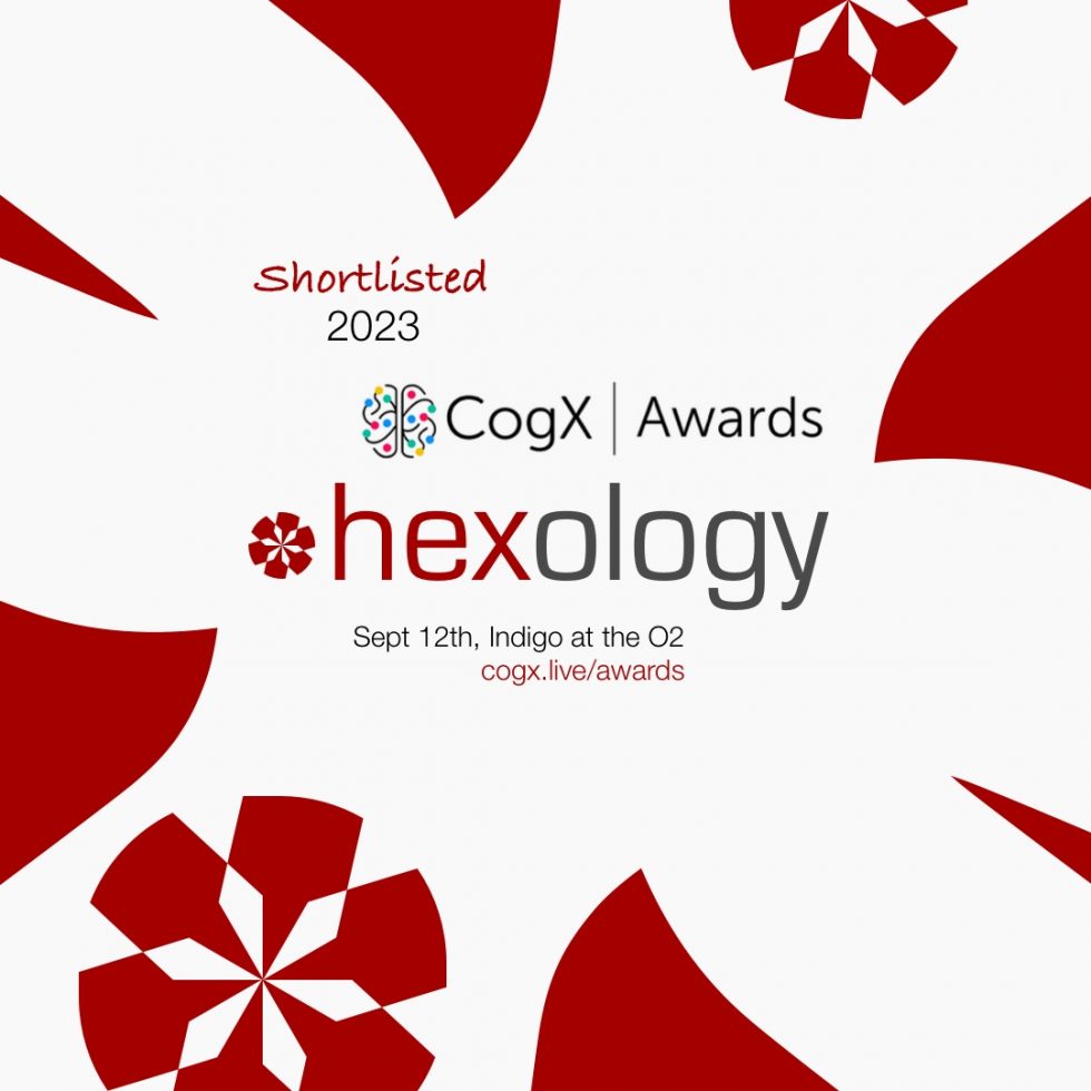 CogX Awards 2023 - Shortlisted - hexology blog